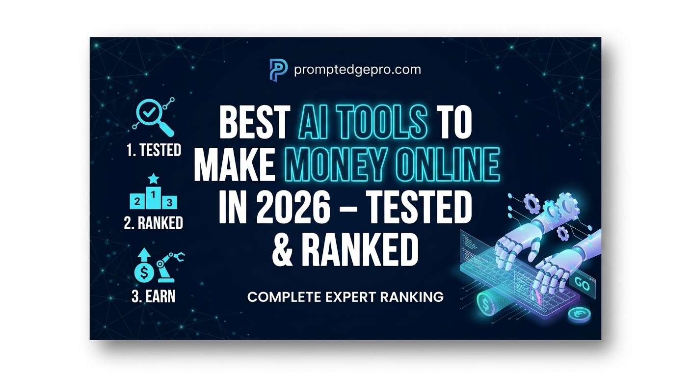 Best AI Tools to Make Money Online in 2026 – Tested & Ranked